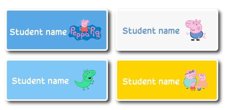 School Label Pack - Pixi Print Shop | Stickers Made Easy